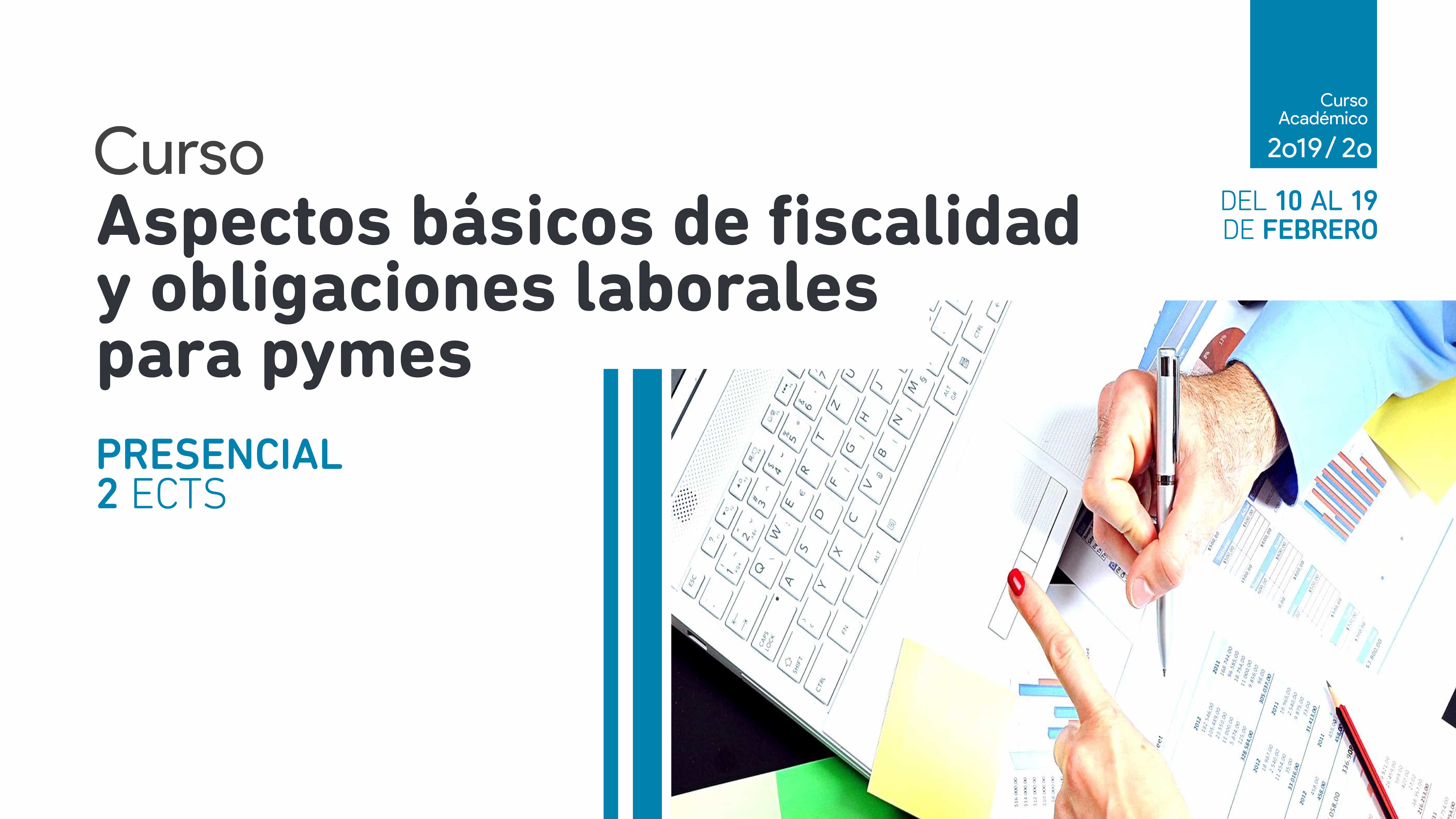 Curso sobre aspectos básicos de fiscalidad y obligaciones ...
